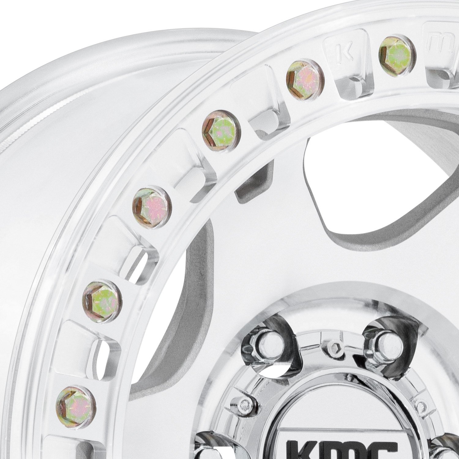 KMC® KM238 VI BEADLOCK Wheels - Machined Rims