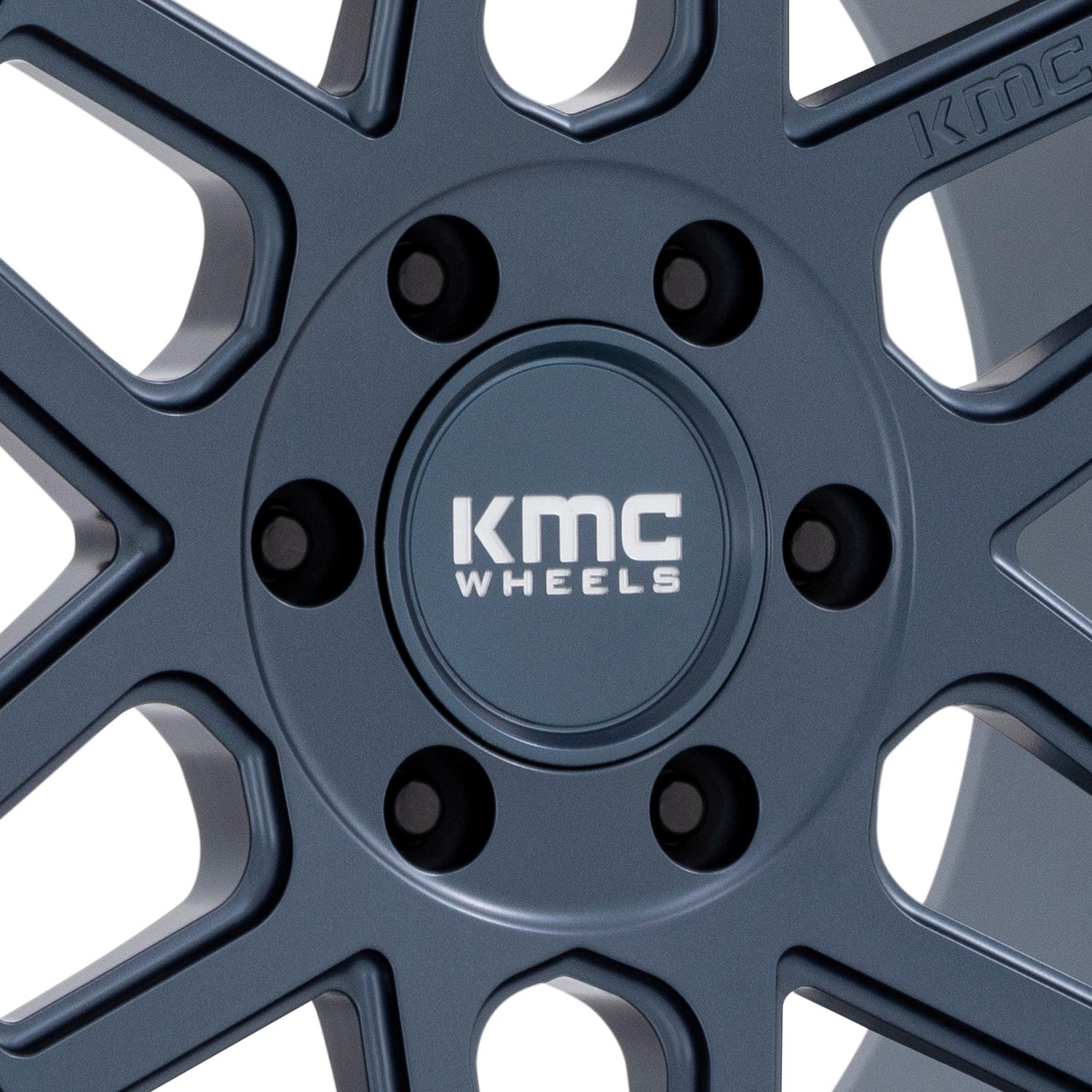 KMC® KM451 MESA FORGED MONOBLOCK Wheels - Metallic Blue Rims