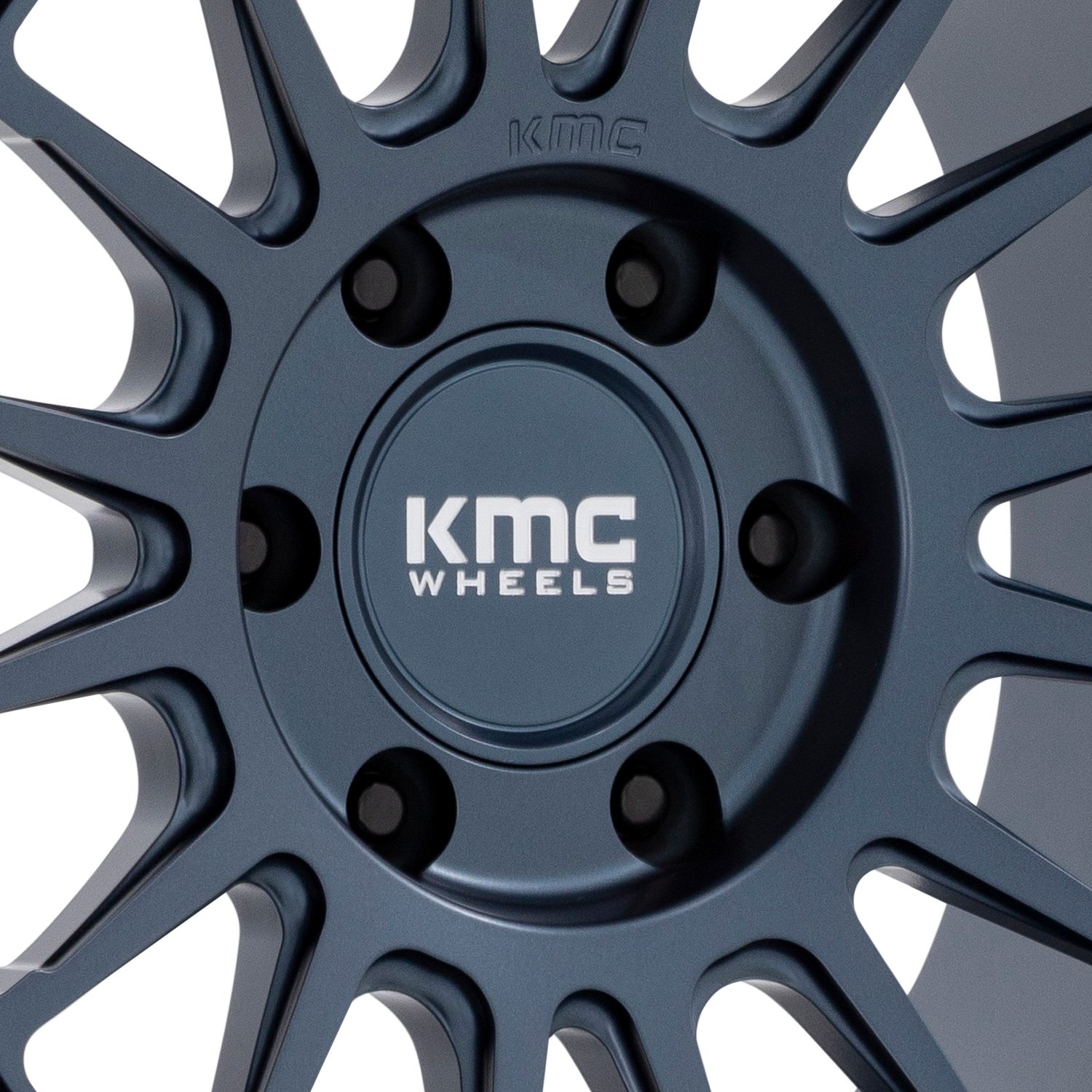 KMC® KM452 IMPACT FORGED MONOBLOCK Wheels - Metallic Blue Rims