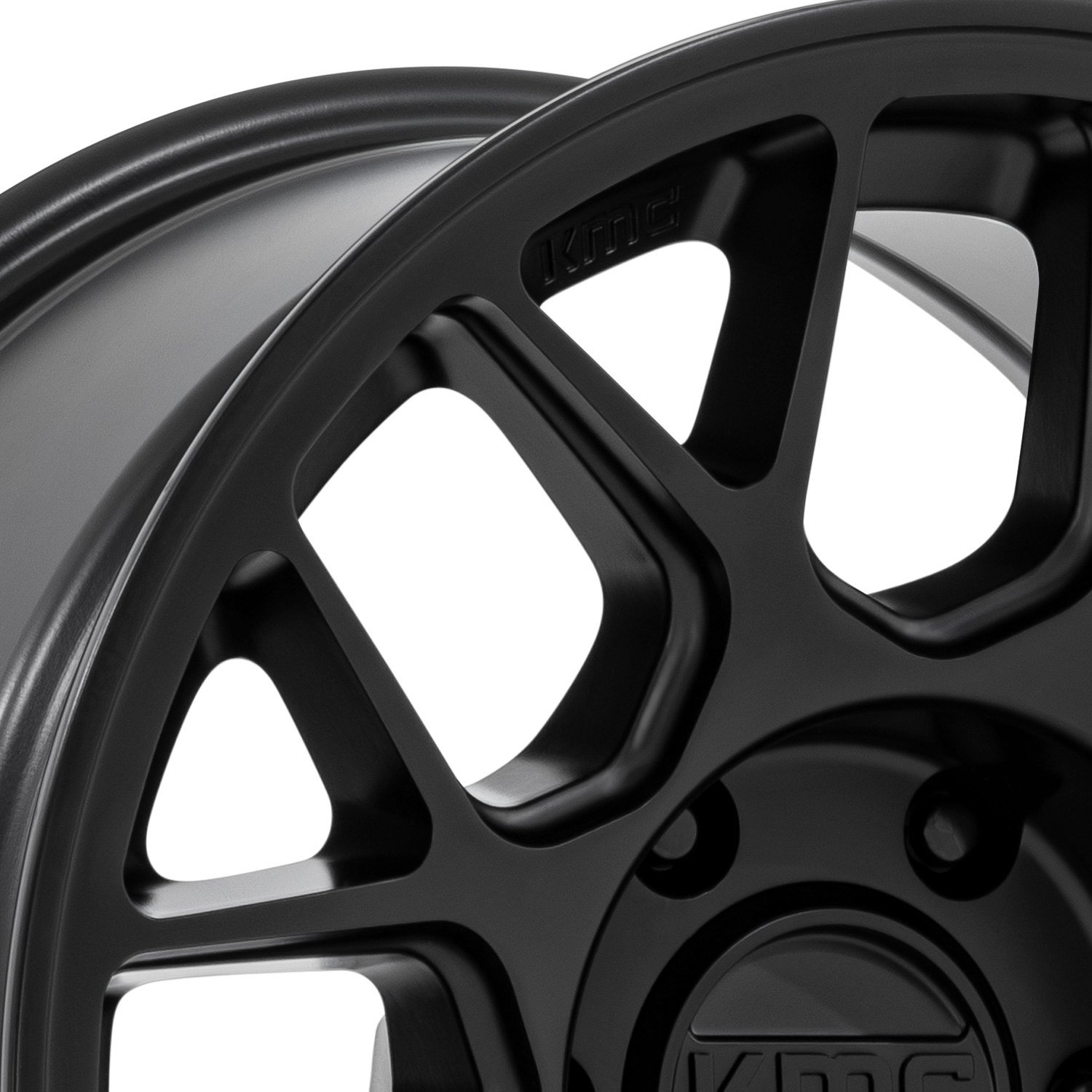 KMC® KM730 HATCHET Wheels - Matte Black Rims