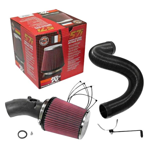 K&N® 57-0656 - 57i Series Generation I Flex and Rubber Hose Black Cold ...