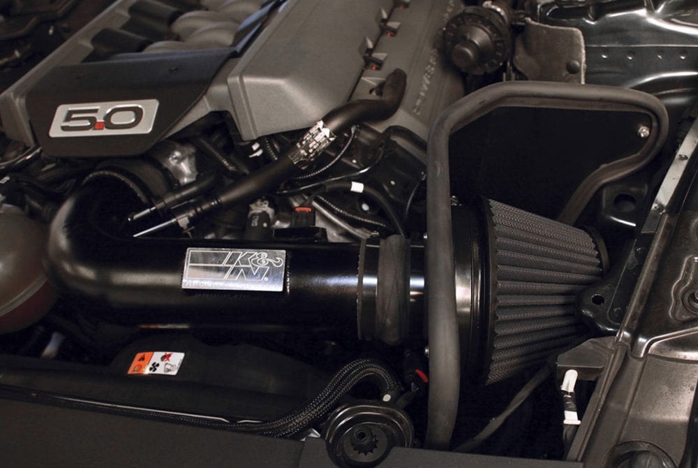 K&N® - Ford Mustang 5.0L 2015 71 Series Blackhawk Induction® Aluminum ...