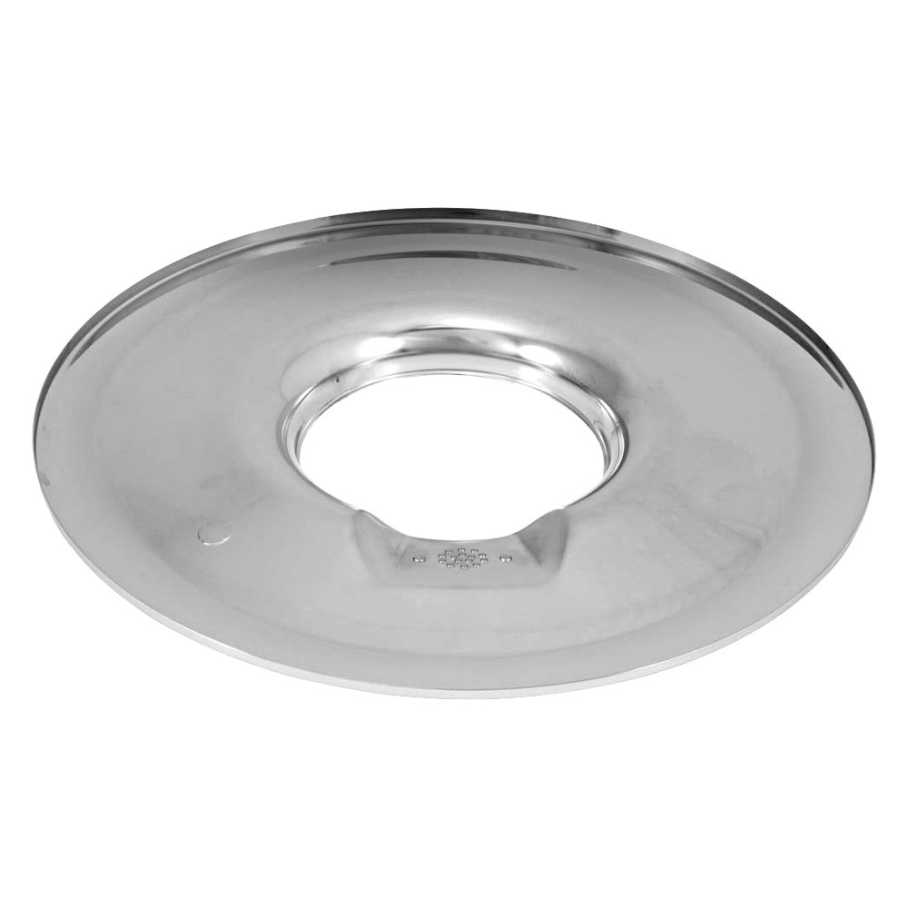 K&N® 85-1541 - Flat Metal Chrome Base Plate