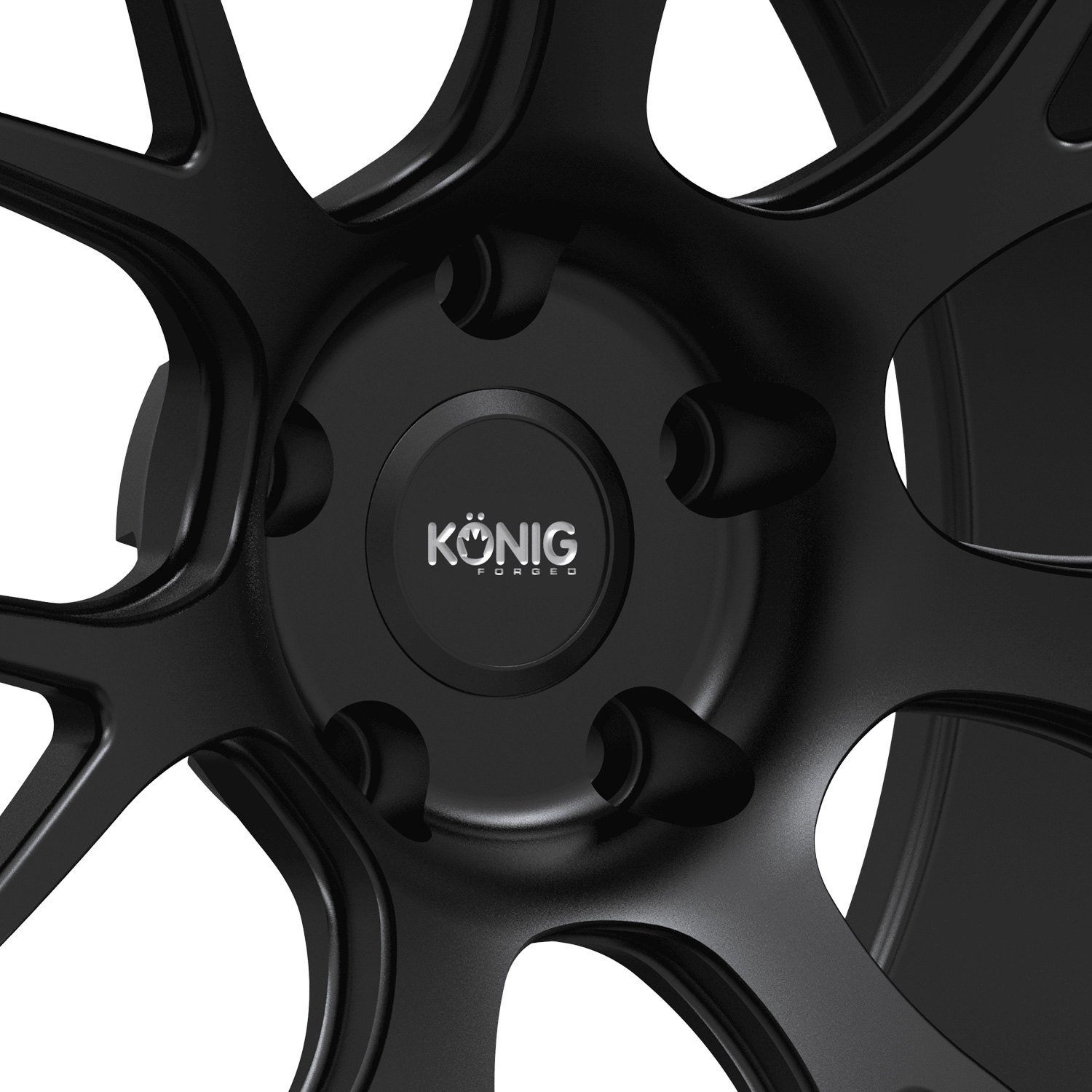 KONIG® F1M Wheels - Satin Black Rims