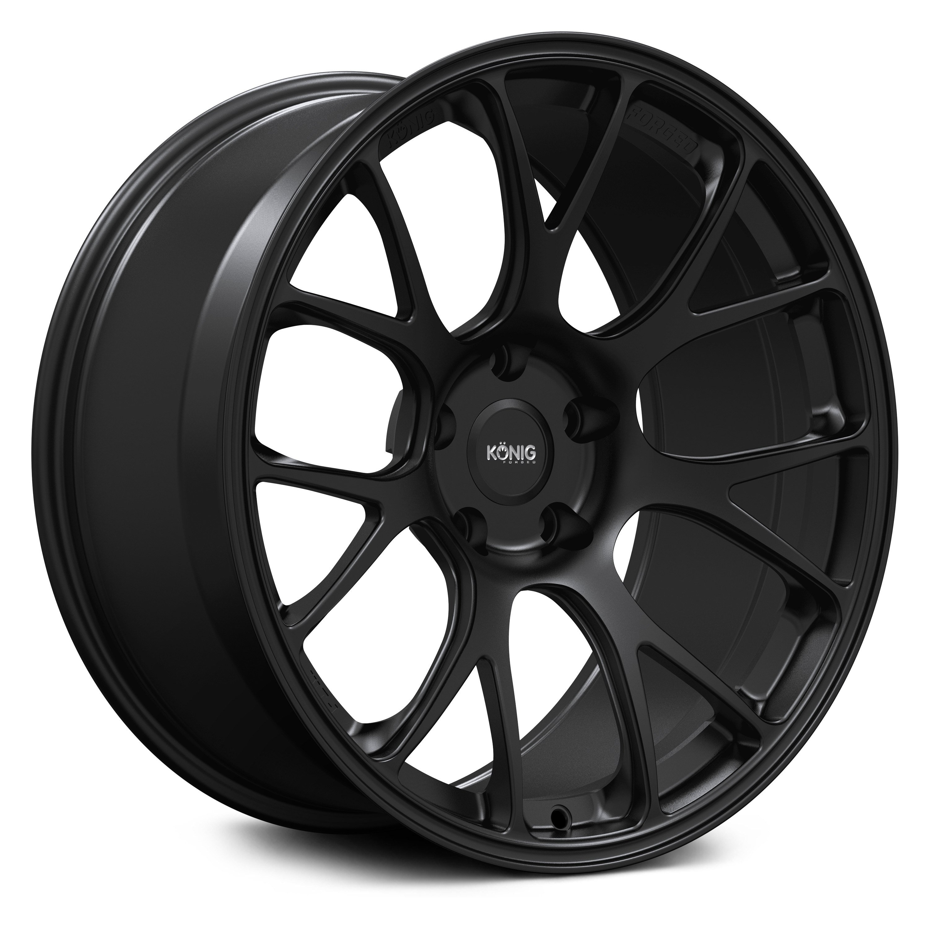 KONIG® F1M Wheels - Satin Black Rims