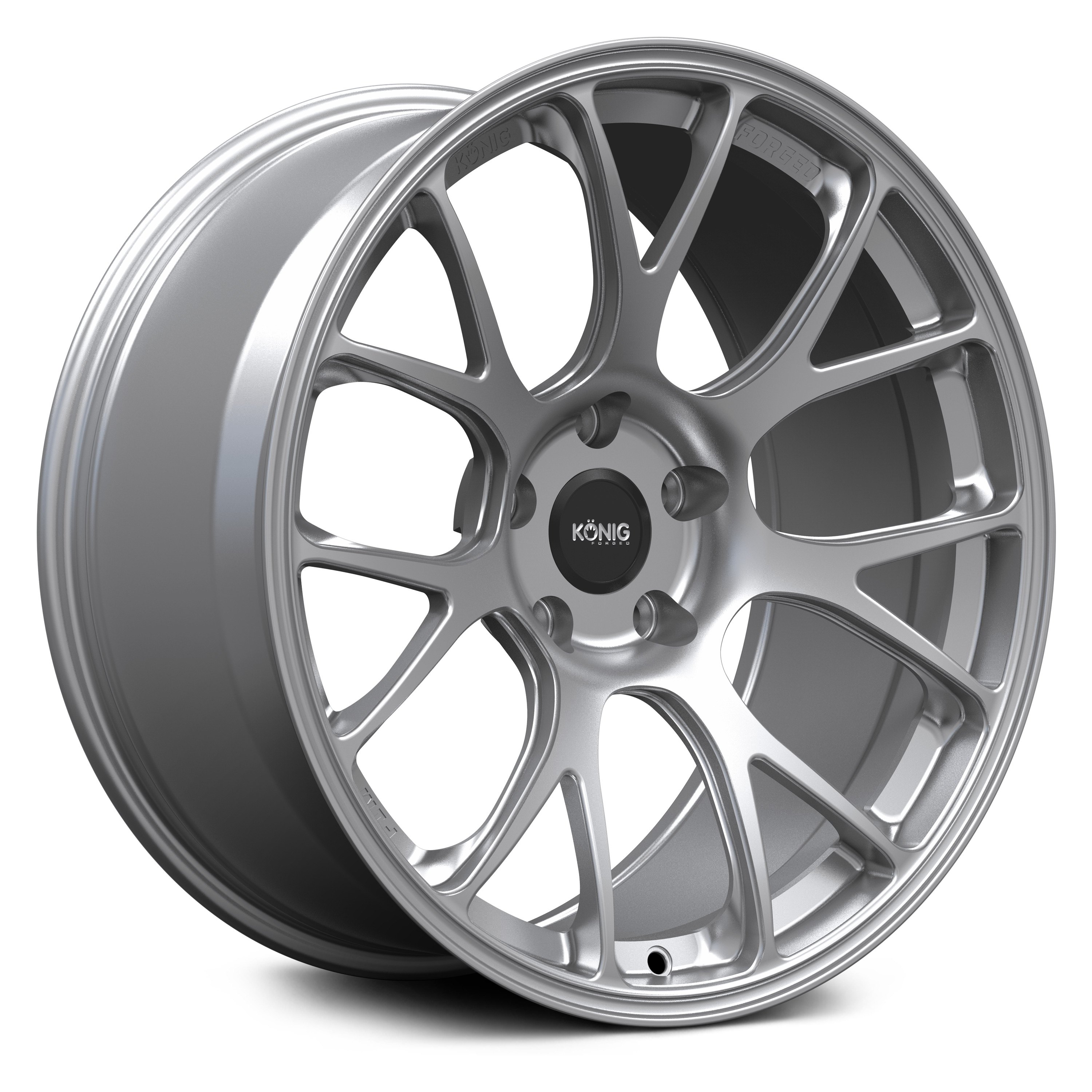 KONIG® F1M Wheels - Silver Rims
