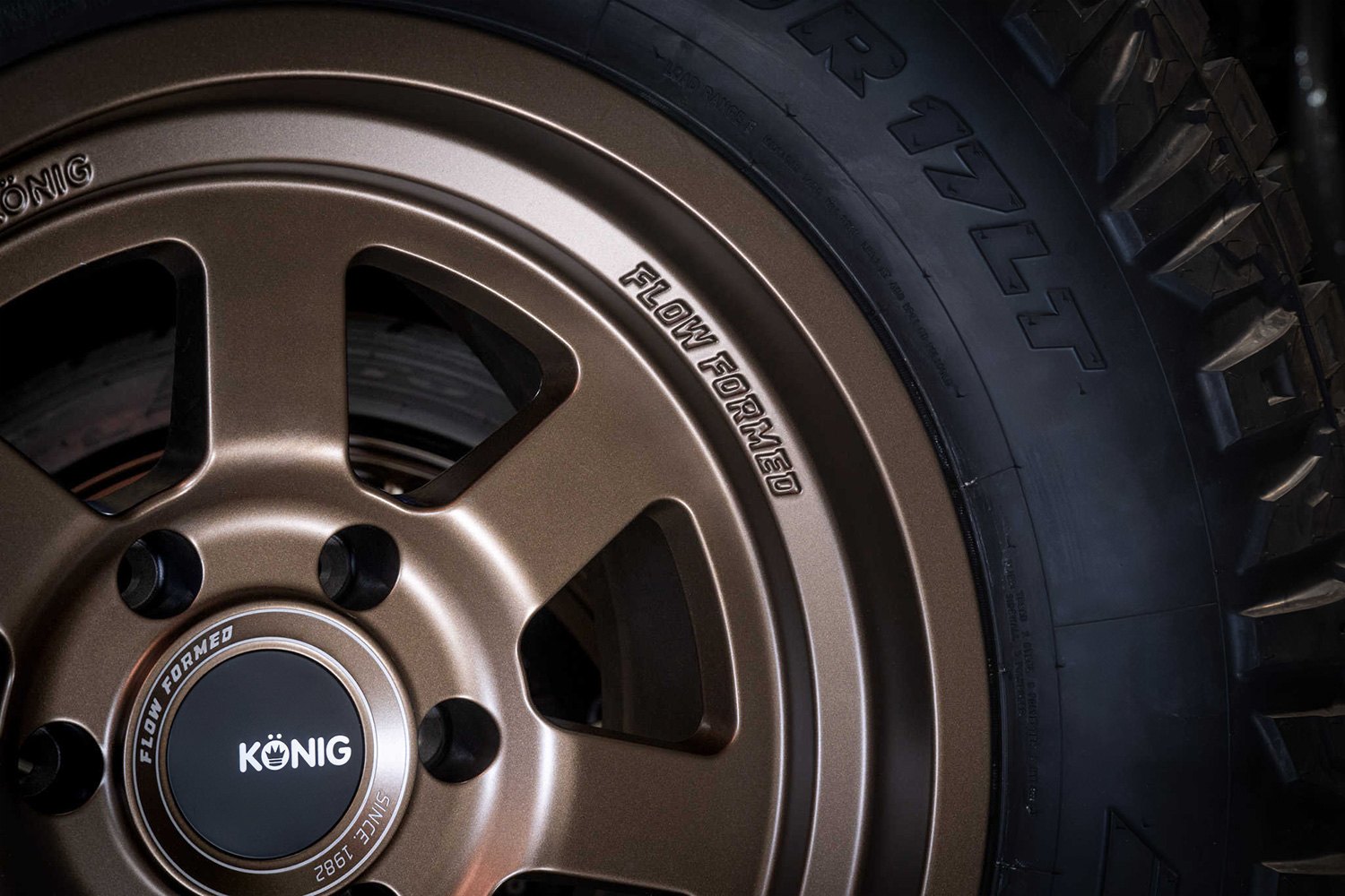 KONIG® HT2 Wheels - Satin Bronze Rims