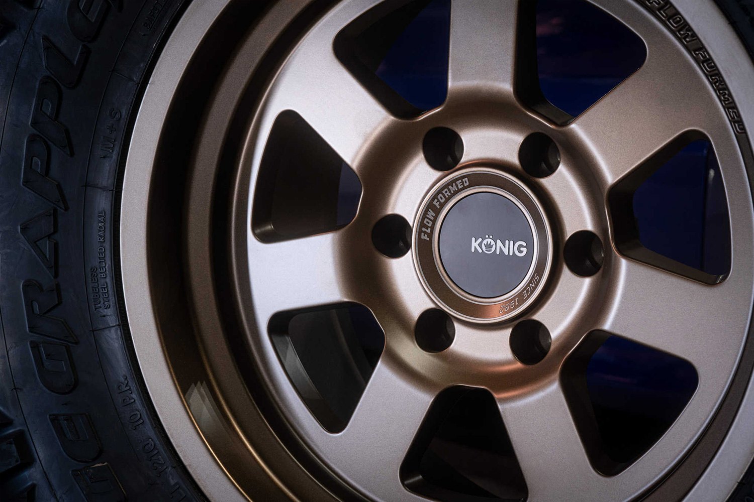 KONIG® HT2 Wheels - Satin Bronze Rims