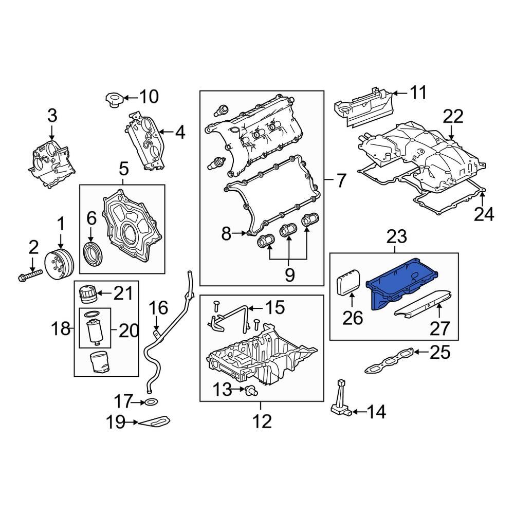 Land Rover OE LR045355 - Engine Intake Manifold