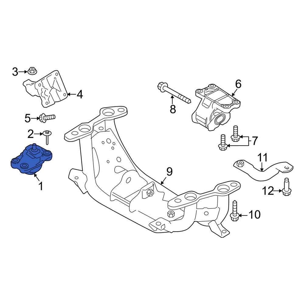 Land Rover OE LR105970 - Engine Mount