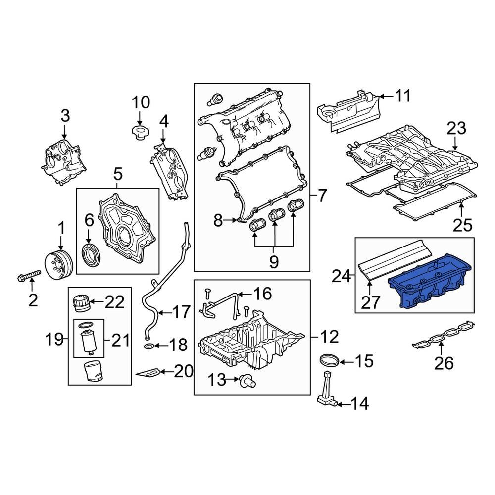 Land Rover OE LR045355 - Engine Intake Manifold