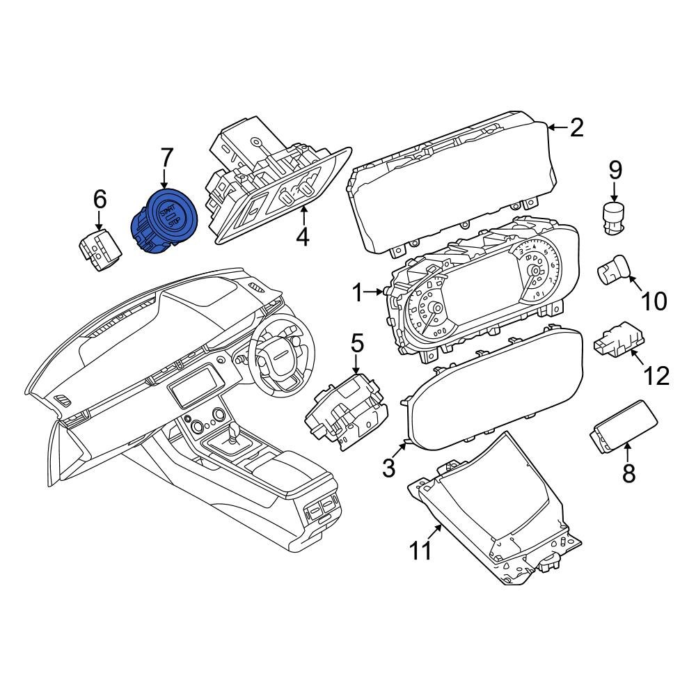 Land Rover OE LR094038 - Ignition Switch