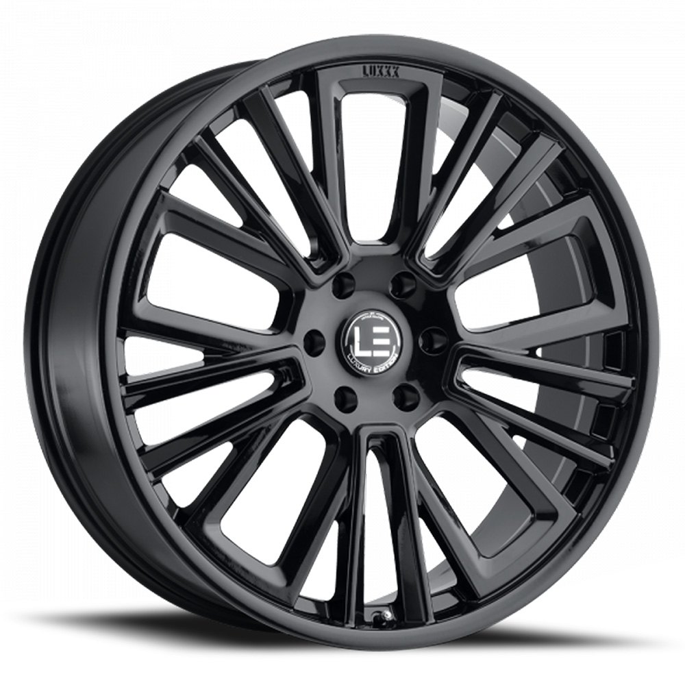 LE LUXURY EDITION® LUX LE 3 Wheels - Gloss Black Rims