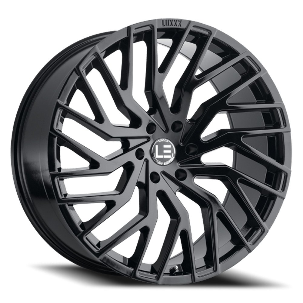 LE LUXURY EDITION® LUX LE 6 Wheels - Gloss Black Rims - LUXLE626106139 ...