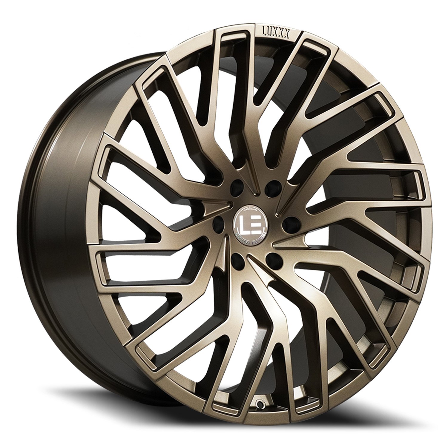 LE LUXURY EDITION® LUX LE 6 Wheels - Satin Bronze Rims - LUXLE62496139 ...