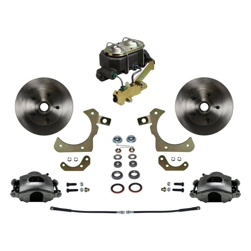 LEED Brakes® FC1010-3A3 - Plain Front Disc Brake Conversion Kit