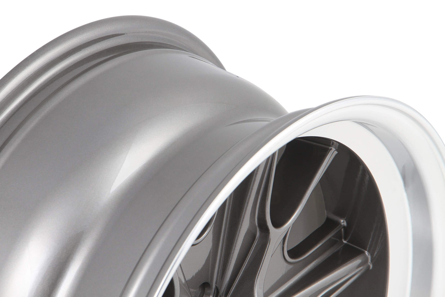 LEGENDARY WHEELS® HB 44 Wheels - Charcoal with Machined Face Rims