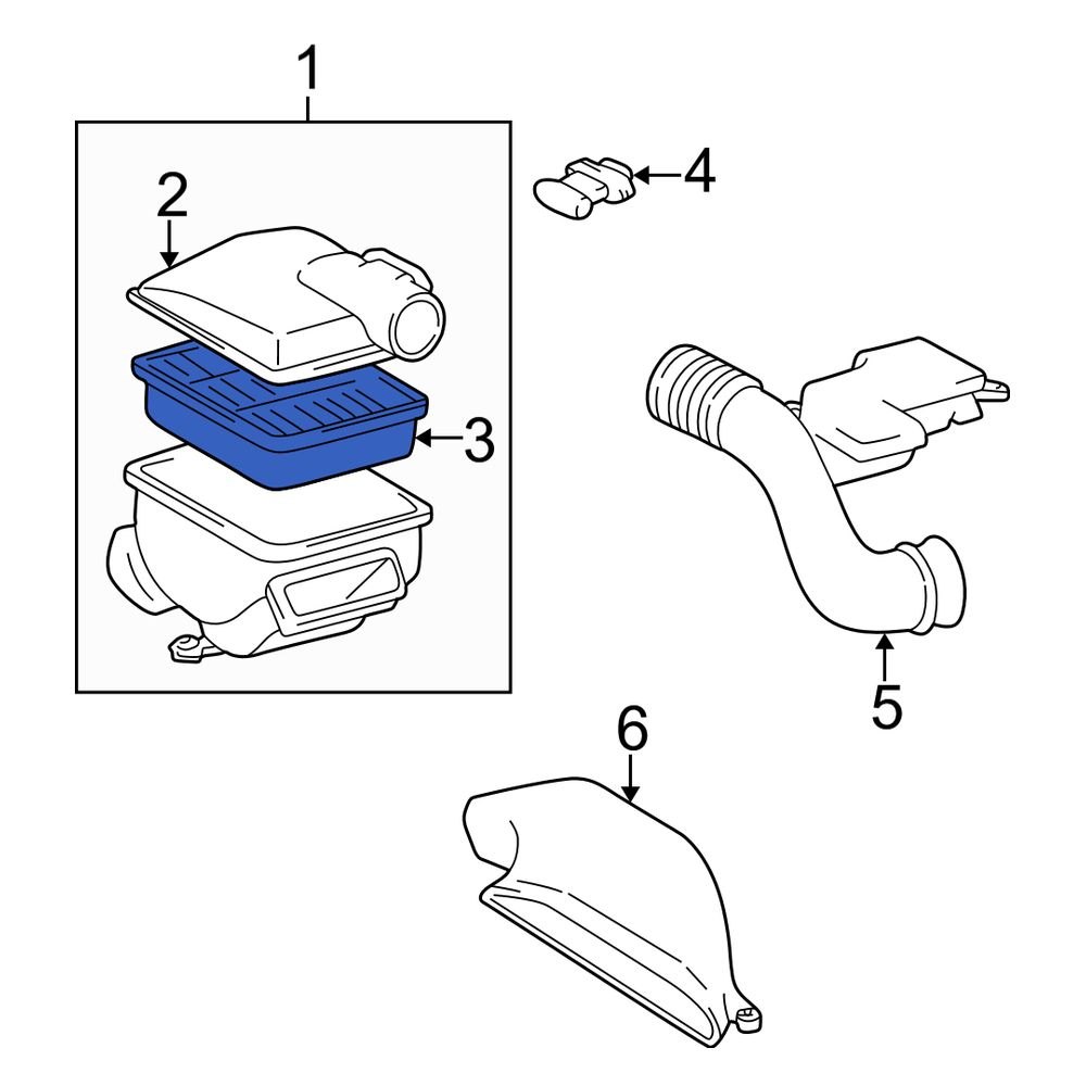 Lexus OE 1780150060 - Engine Air Filter