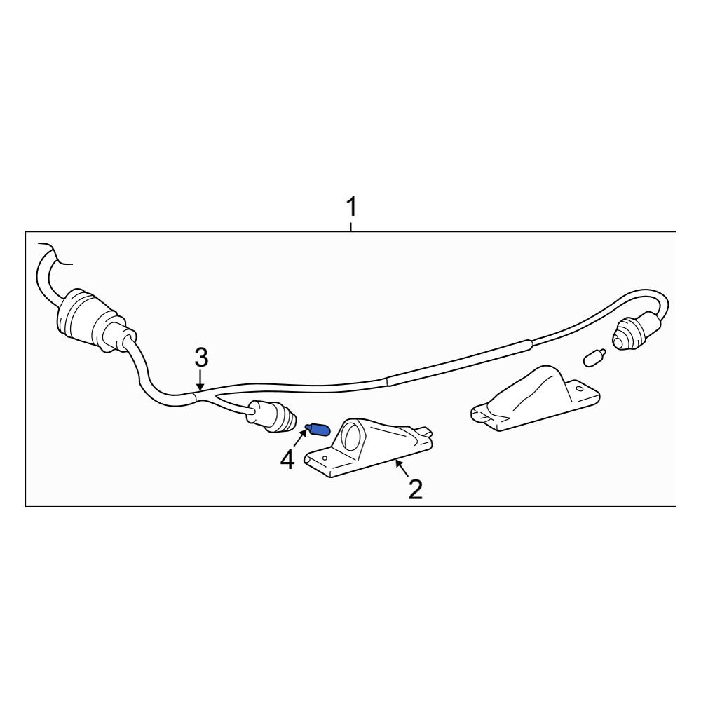 Lexus OE 0023400192 - Front Side Marker Light Bulb