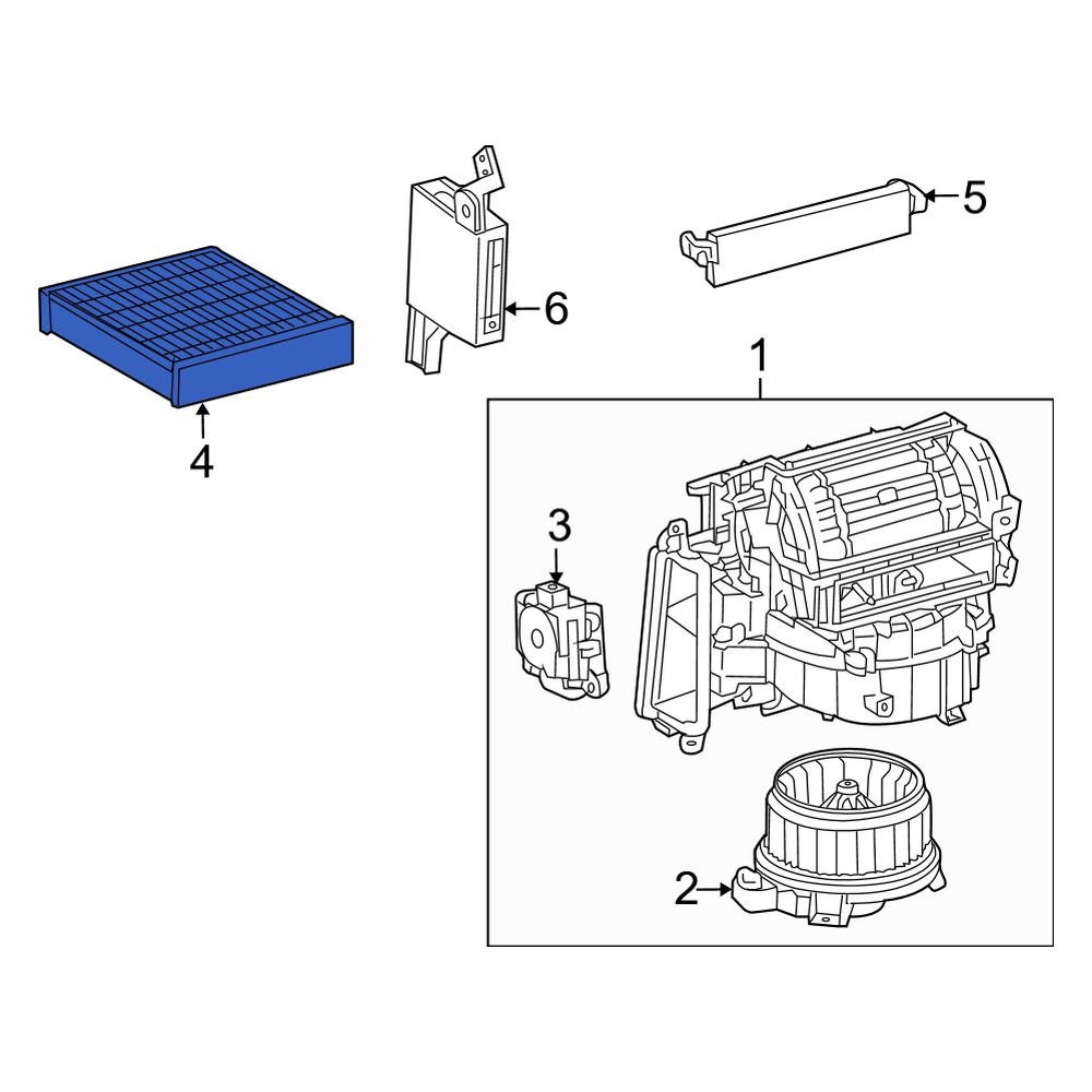 Lexus OE 8713907020 - Cabin Air Filter