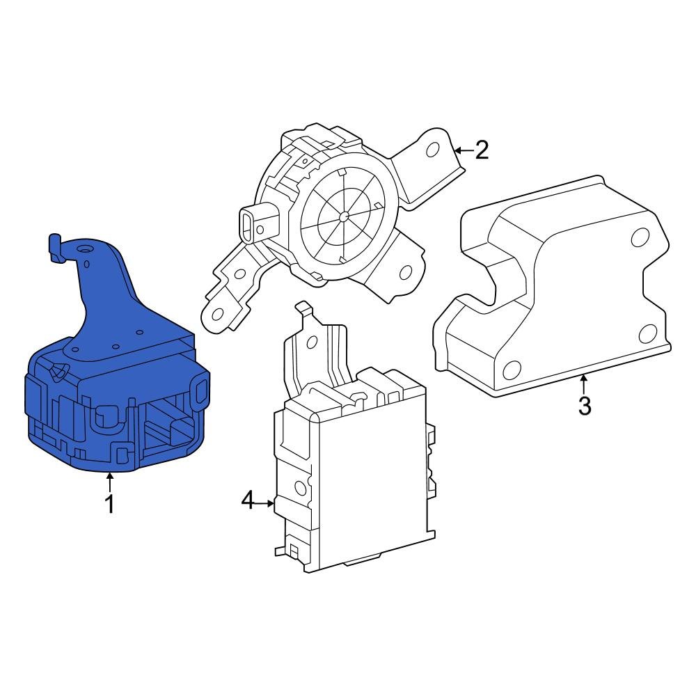 Lexus OE 8657048090 - Front Hybrid & Electric Vehicle Sound Alert Speaker