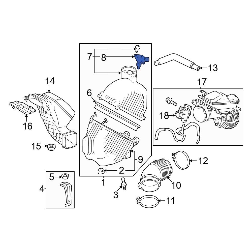 Lexus OE 2220475040 - Mass Air Flow Sensor