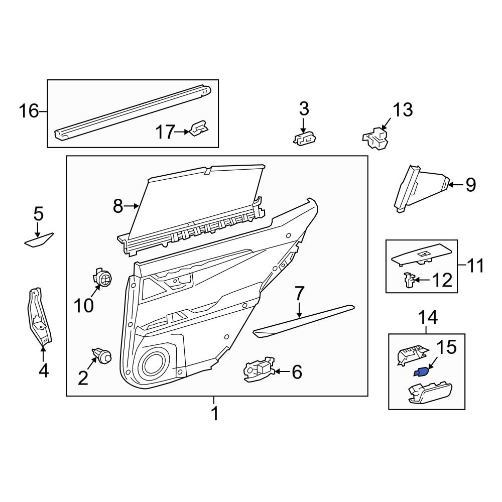 Lexus OE 9098112010 - Courtesy Light Bulb