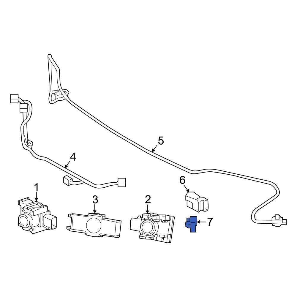 Lexus OE 8879006020 - Front Ambient Air Temperature Sensor