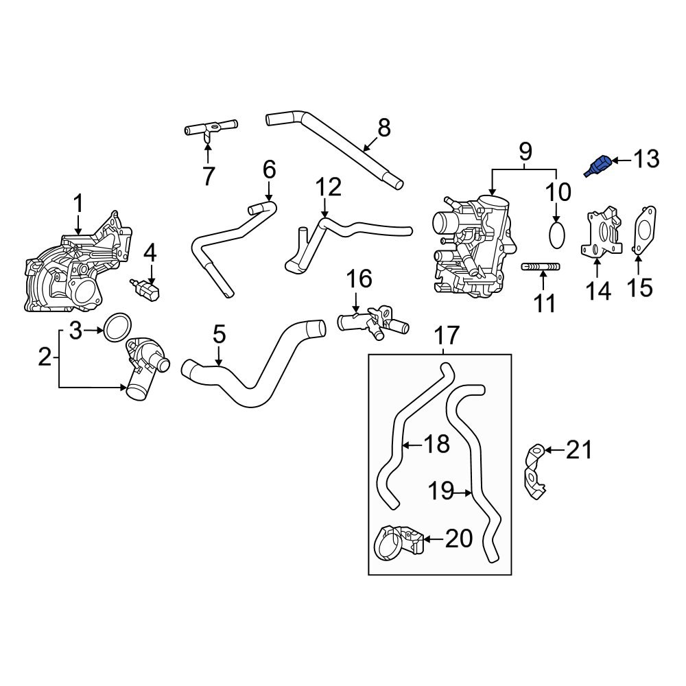Lexus OE 8942233030 - Engine Coolant Temperature Sensor