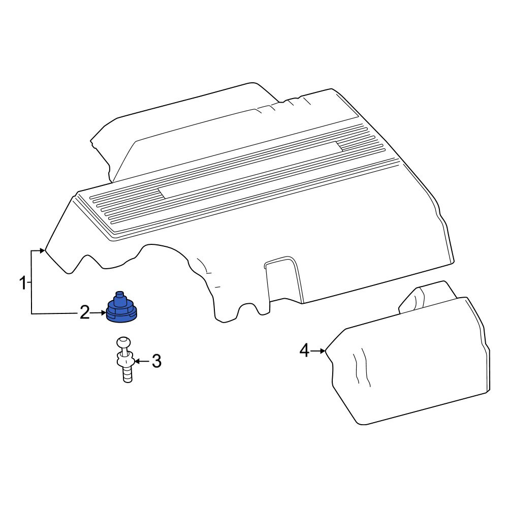 Lexus OE 9048022024 - Engine Cover Grommet