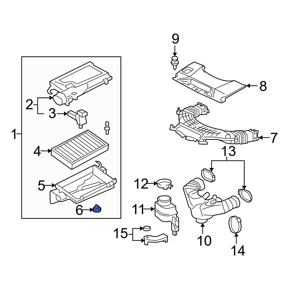 Lexus OE 9048022024 - Engine Cover Grommet