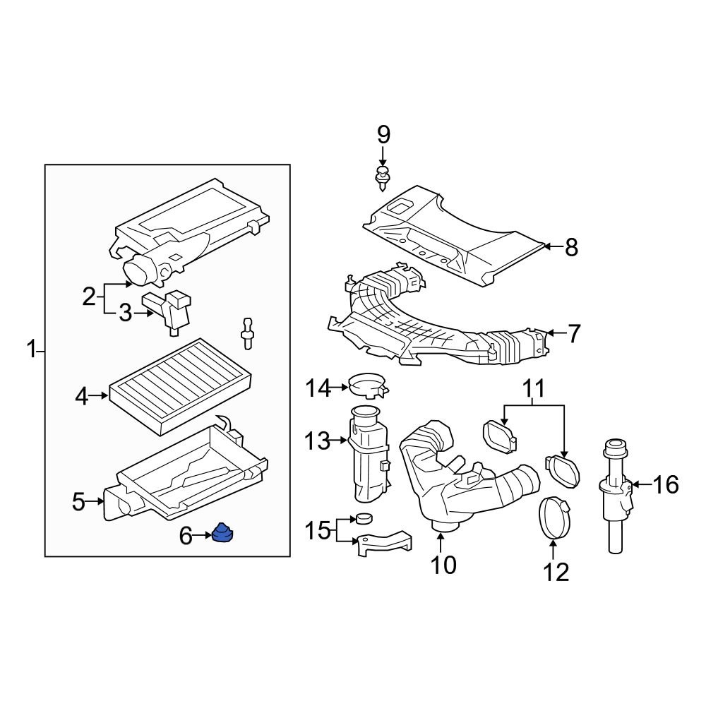 Lexus OE 9048022024 - Engine Cover Grommet