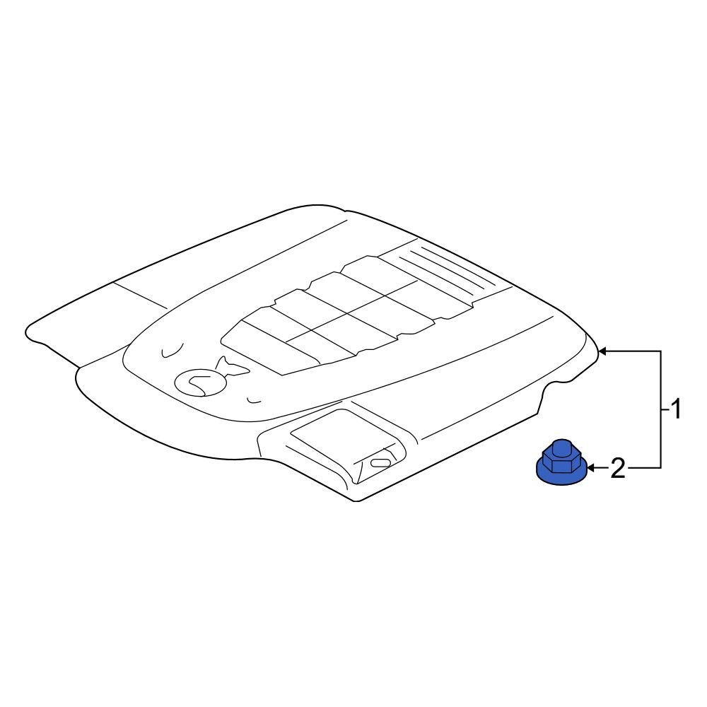 Lexus OE 9048022024 - Engine Cover Grommet