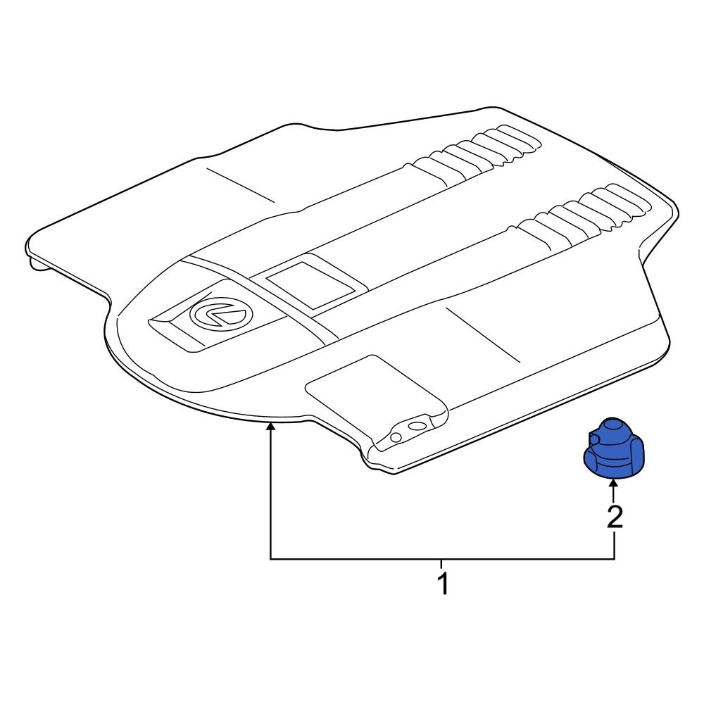 Lexus OE 9048022024 - Engine Cover Grommet