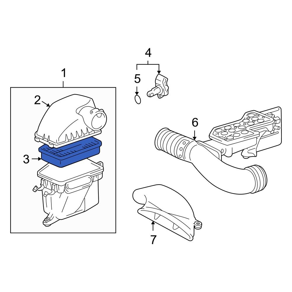 Lexus OE 1780150060 - Engine Air Filter