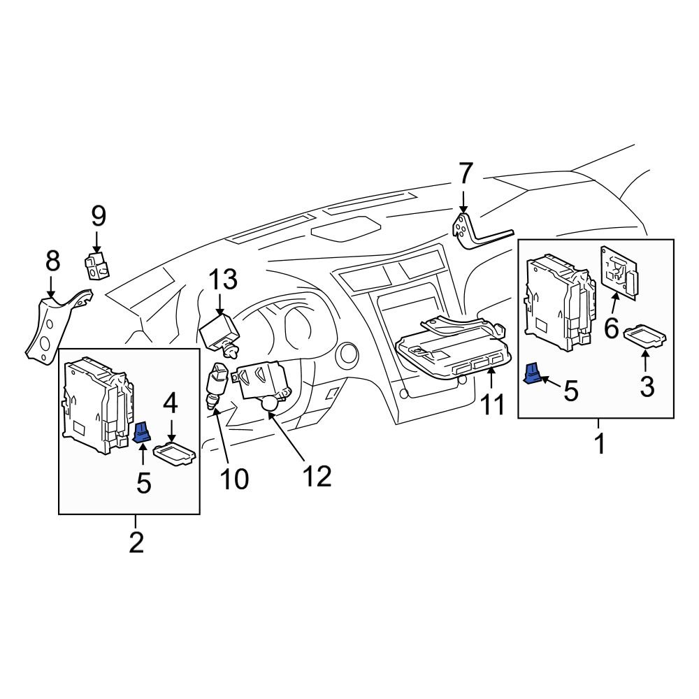 Lexus OE 9008082052 - Rear Multi-Purpose Fuse