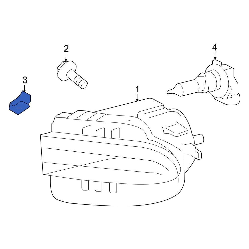 Lexus OE 9017906127 - Fog Light Nut
