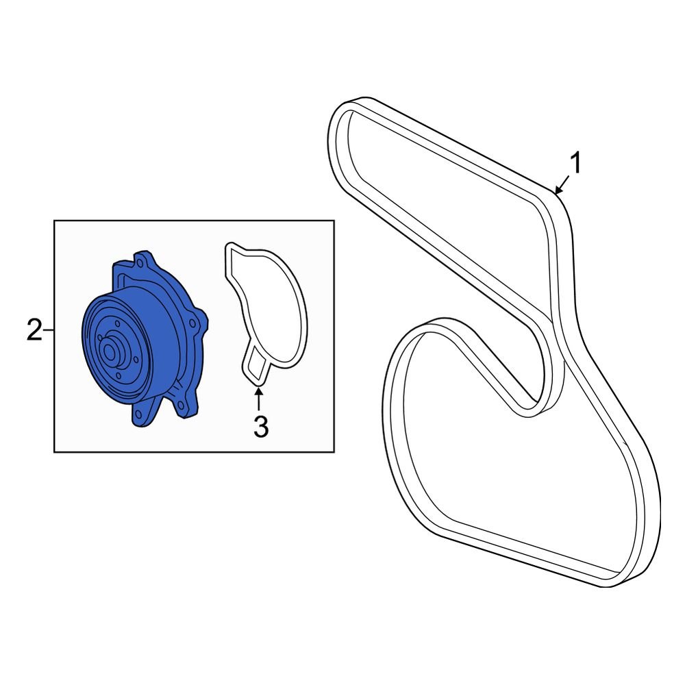 Lexus OE 1603236060 - Engine Water Pump