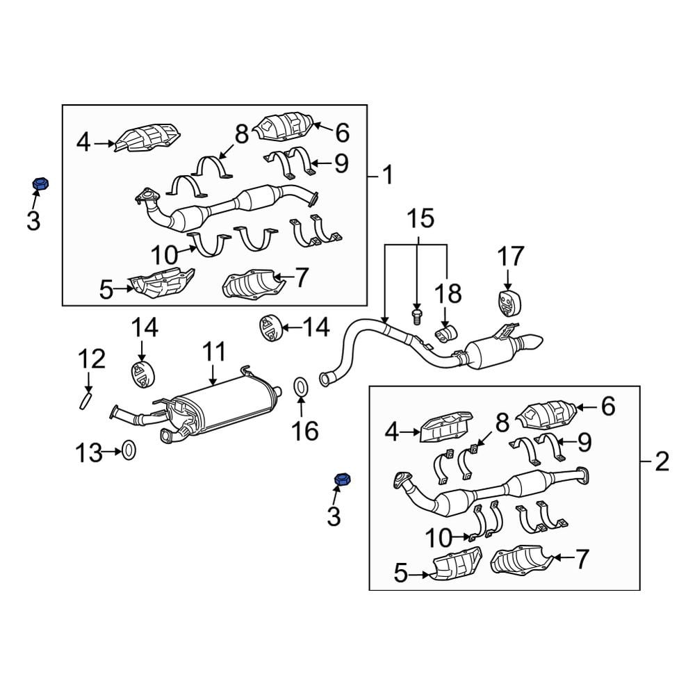 Lexus OE 9091706078 - Exhaust Muffler Gasket