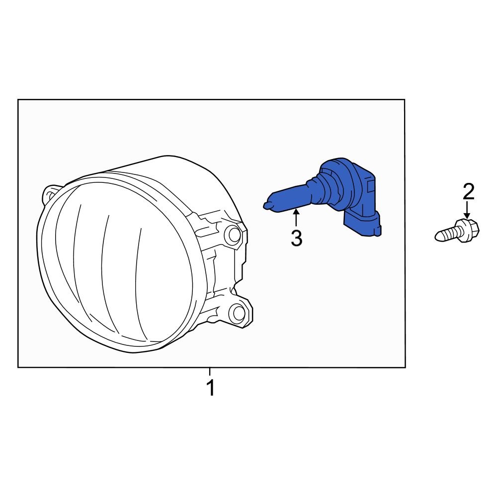 Lexus OE 9098113090 - Fog Light Bulb