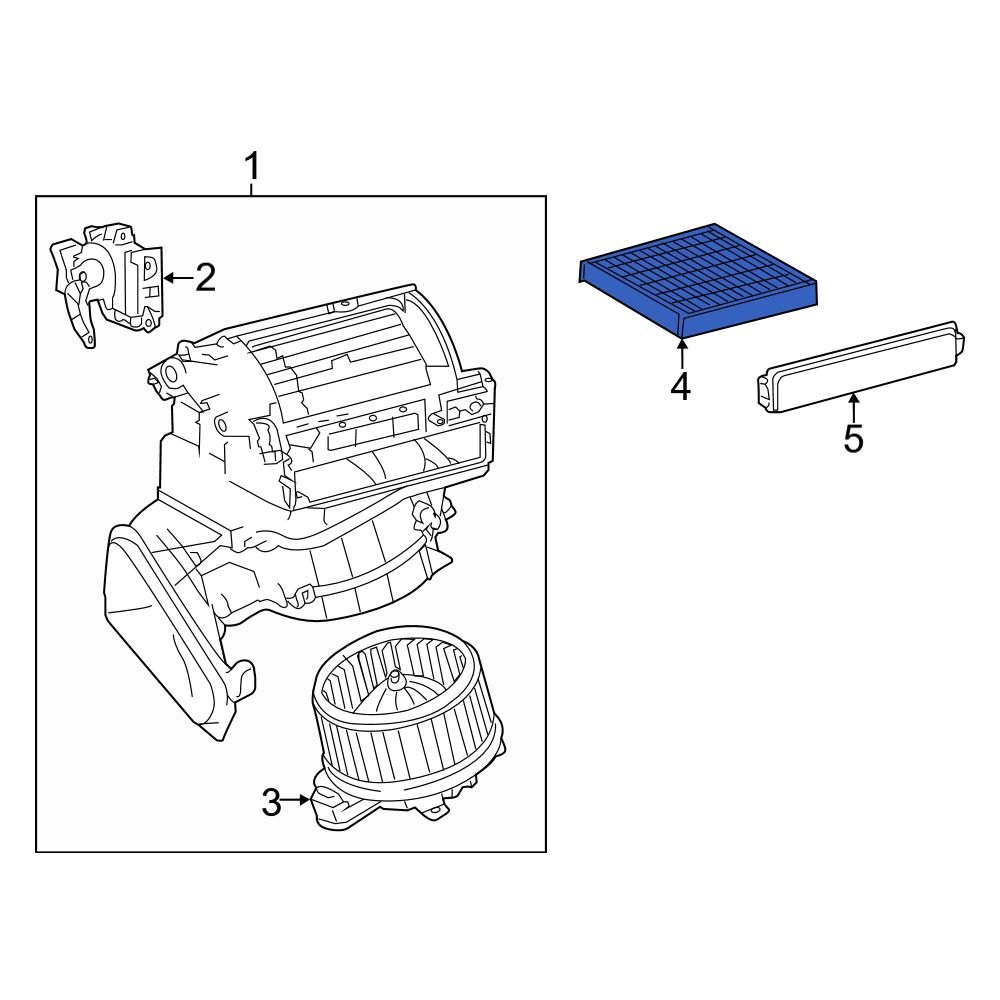 Lexus OE 8713907020 - Cabin Air Filter