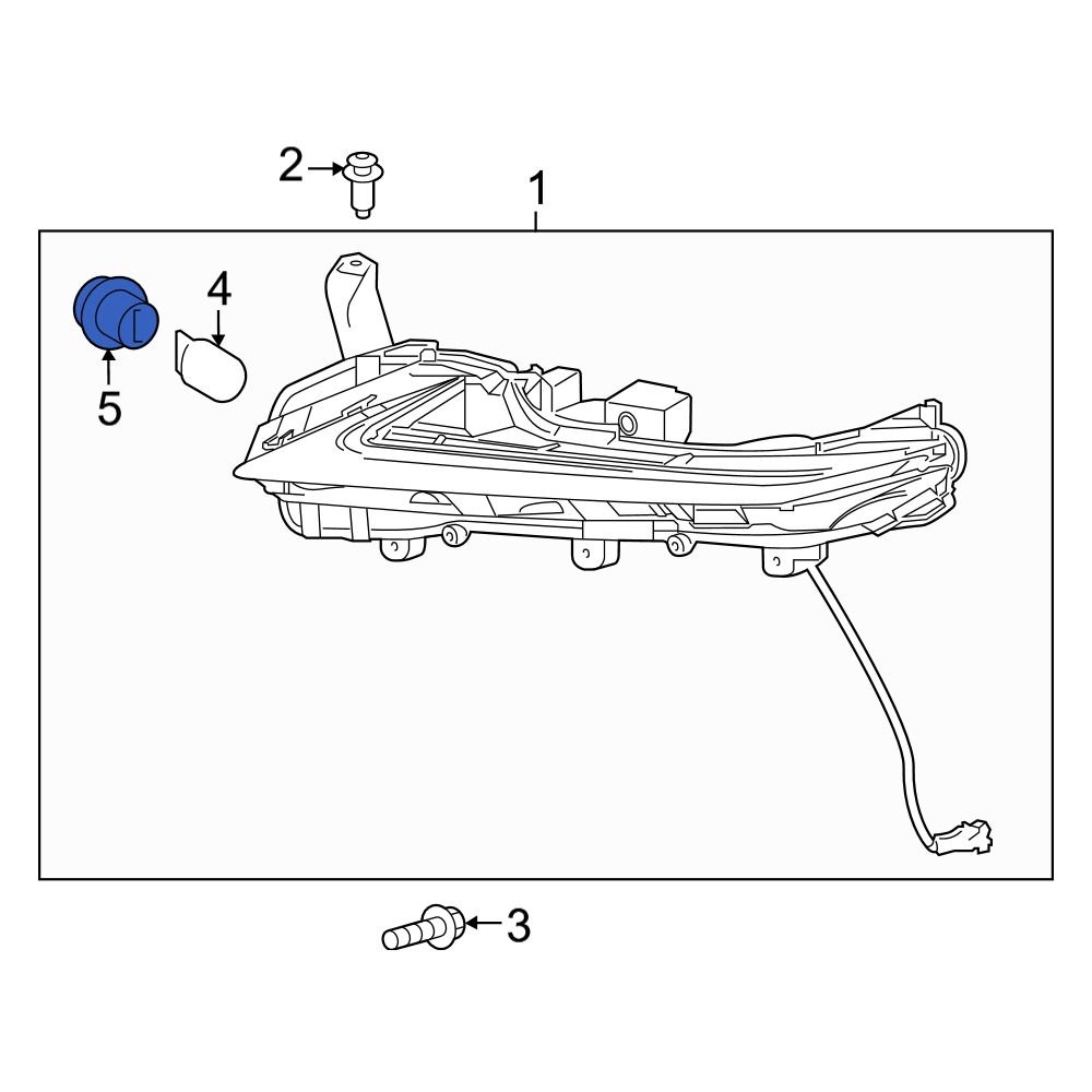 Lexus OE 9007560028 - Front Turn Signal Light Socket
