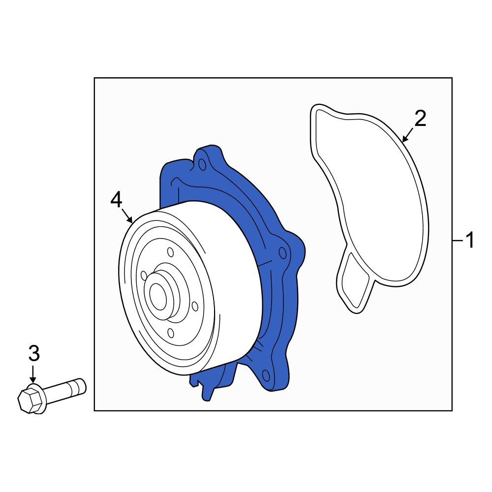Lexus OE 1603236060 - Engine Water Pump