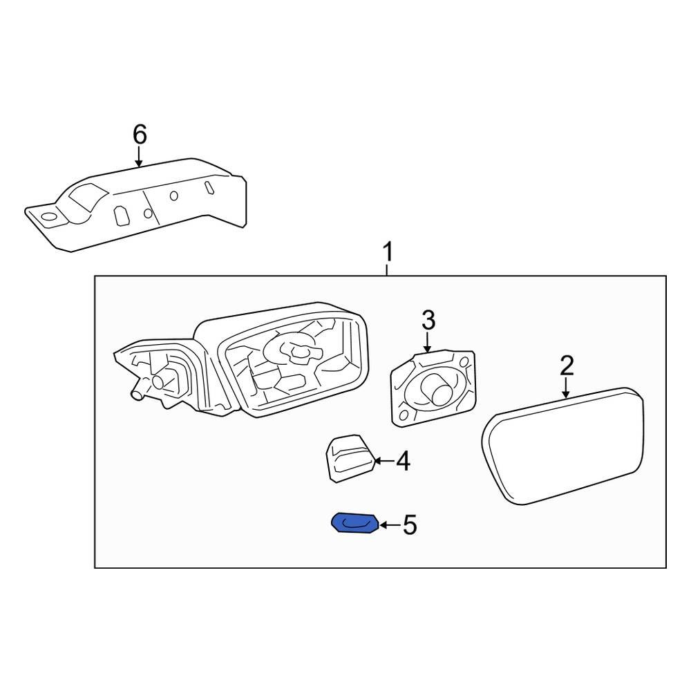 Lincoln OE E5RY13466B - Courtesy Light Bulb