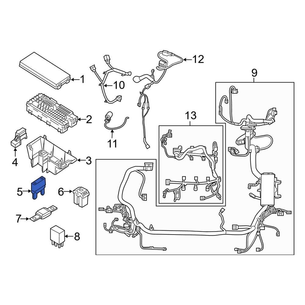 Lincoln OE CV6Z14526A - Multi-Purpose Fuse