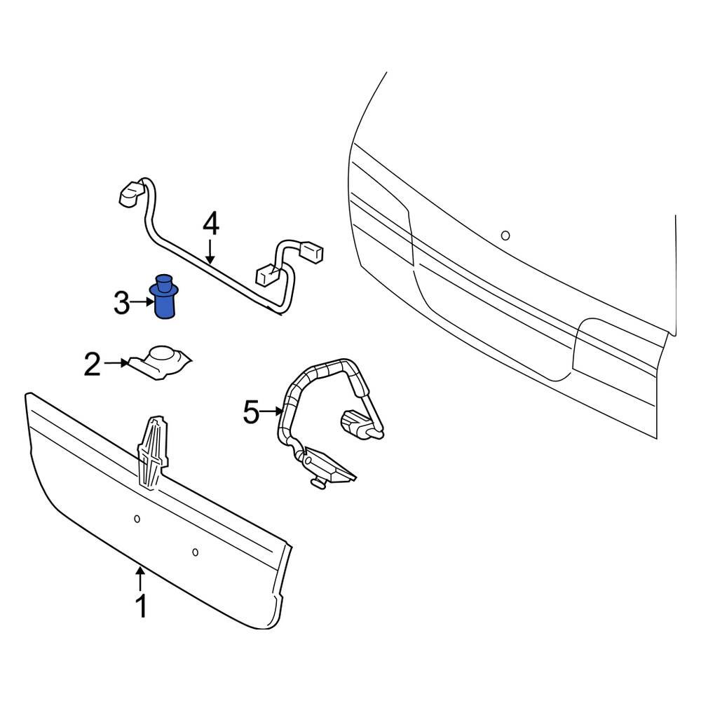Lincoln OE E5RY13466B - Courtesy Light Bulb