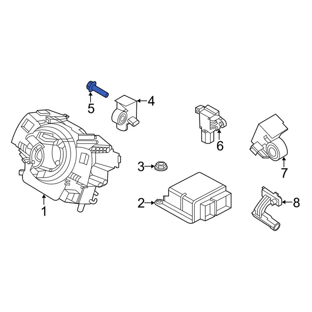 Lincoln OE W500215S442 - Air Bag Impact Sensor Bolt