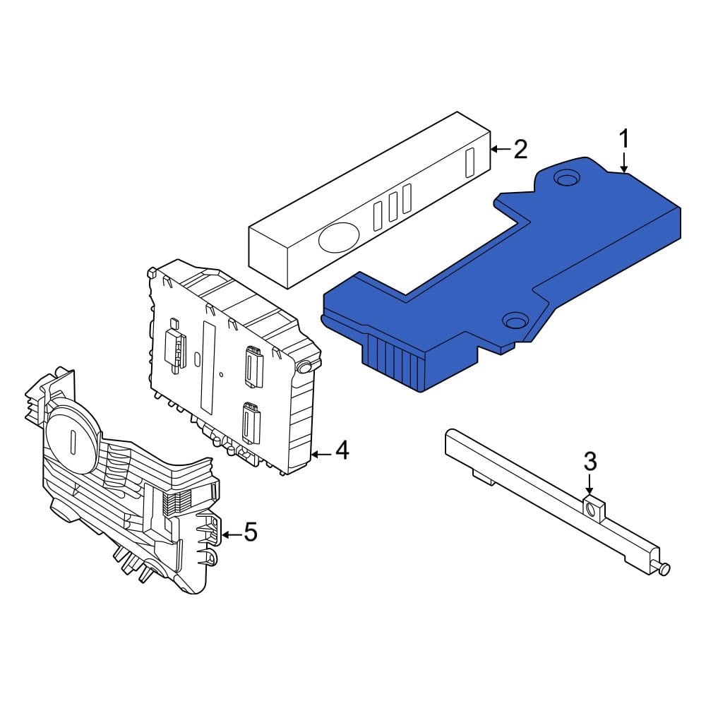 Lincoln OE DS7Z19D596A - Keyless Entry Antenna