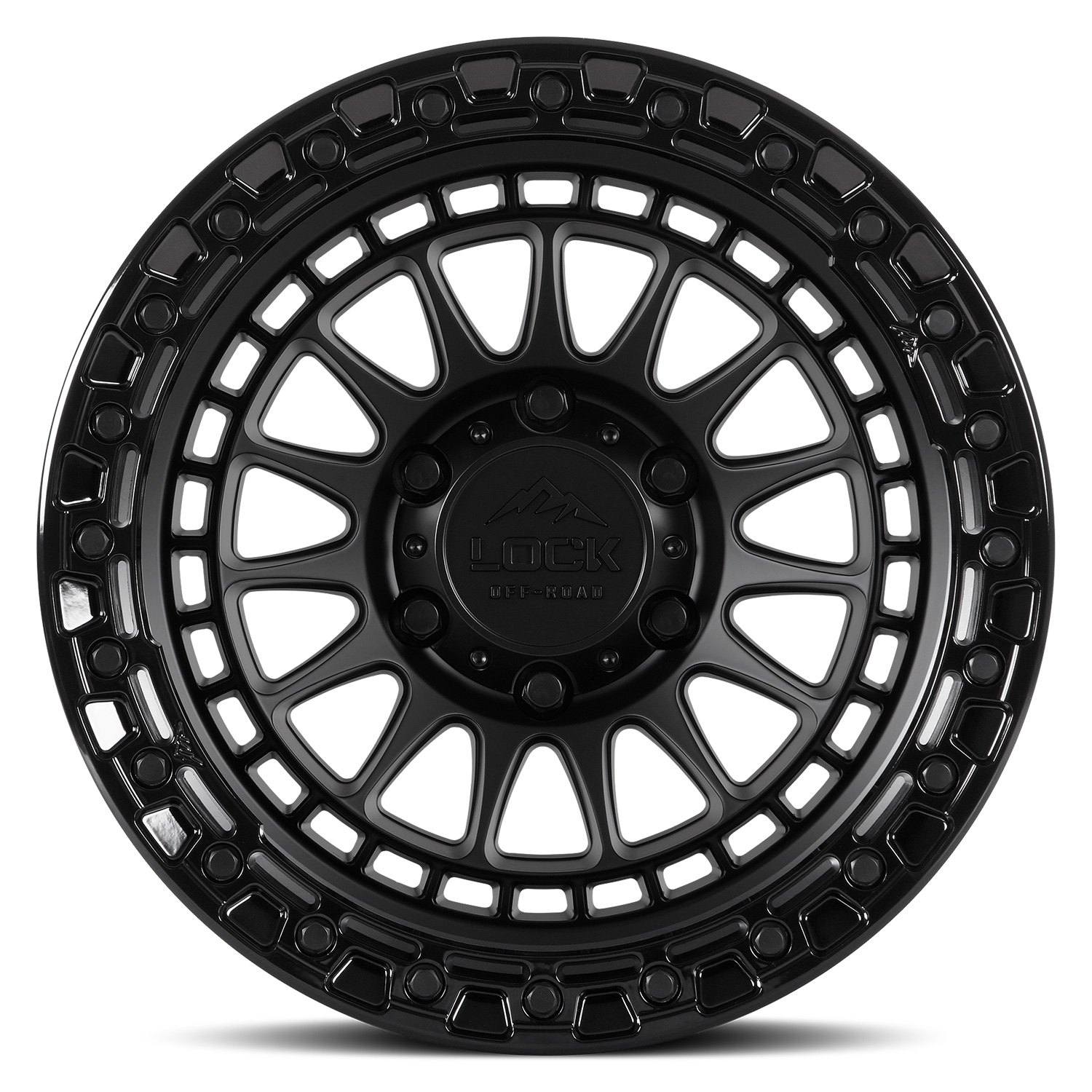 LOCK OFF-ROAD® MOJAVE Wheels - Matte Black Rims