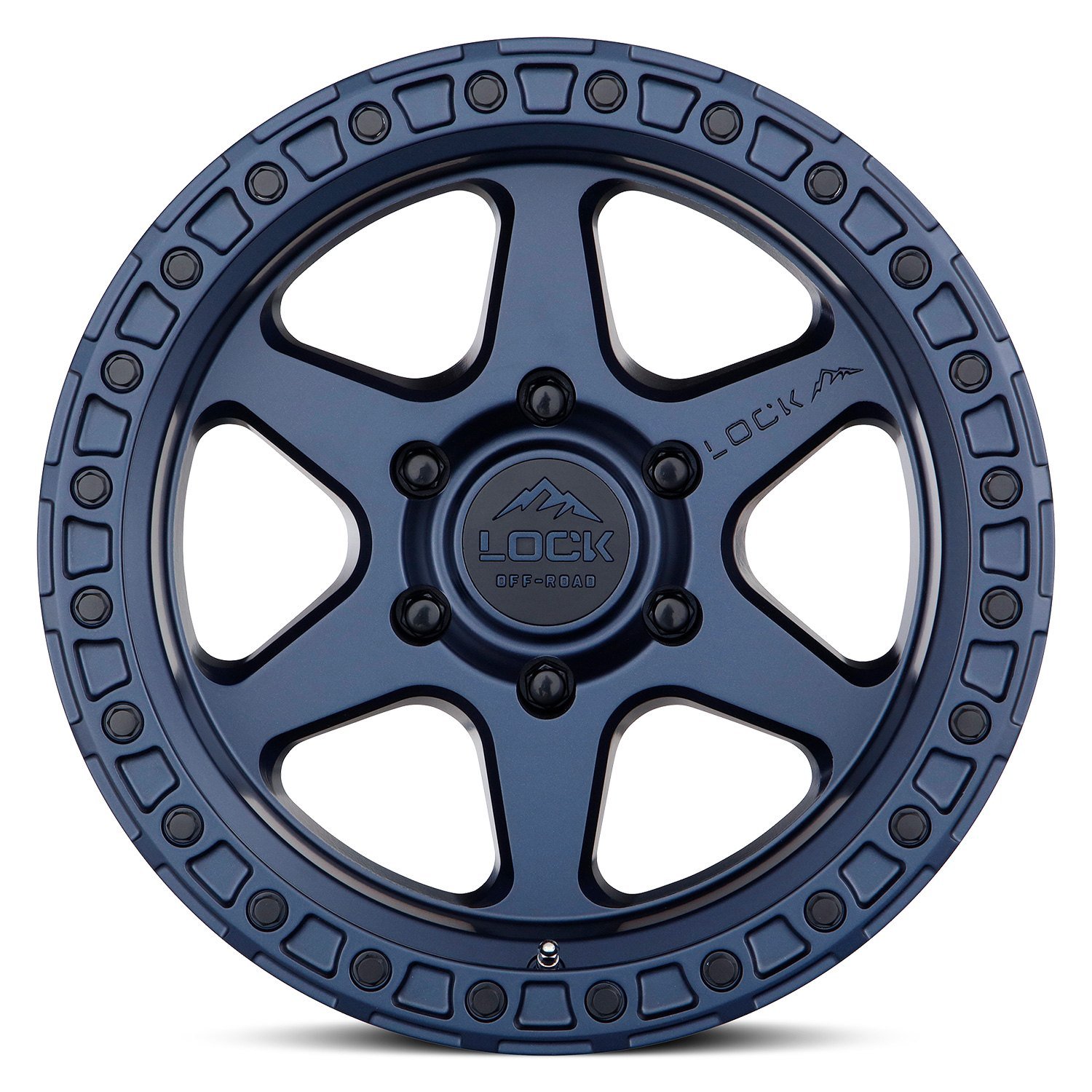 LOCK OFF-ROAD® OLYMPUS Wheels - Matte Blue Rims - OLYMPUS-2163BLUE